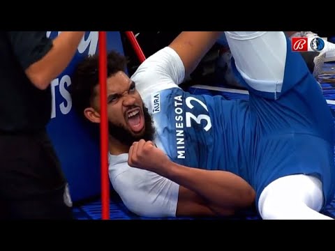 Karl-Anthony Towns Looks Zesty With His Celebration After An And-1 Bucket vs Mavs!😭🤣 - YouTube
