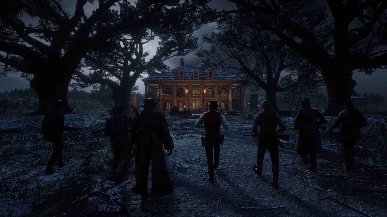 Red Dead Redemption 2 - Braithwaite Manor - YouTube