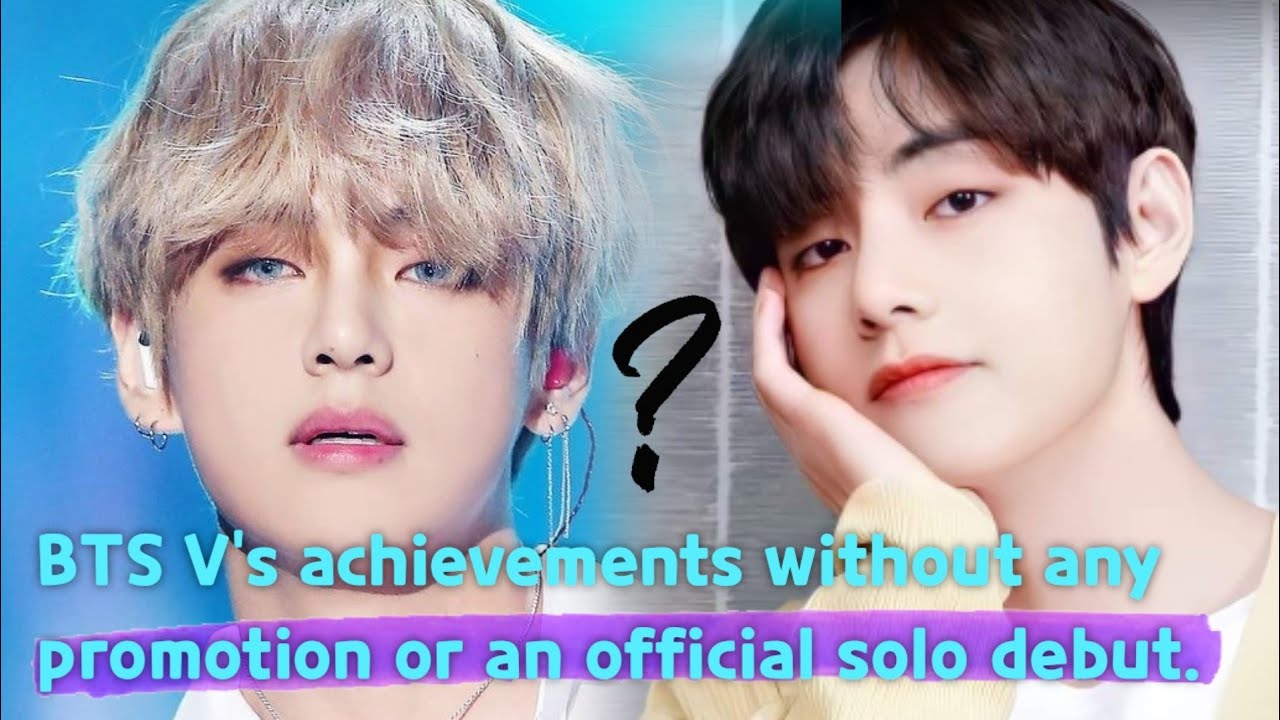 BTS V's RECORD-BREAKING Achievements - YouTube