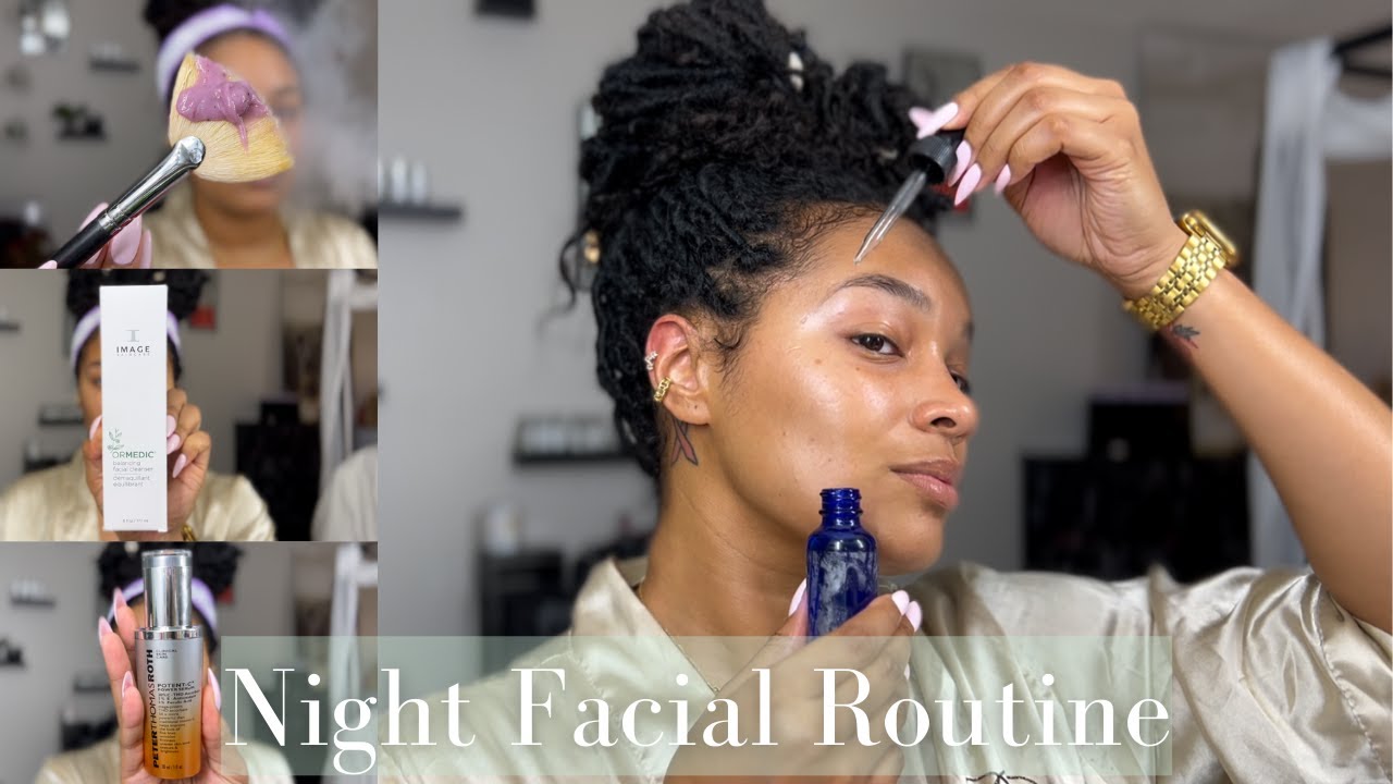 My Night Facial Routine - YouTube