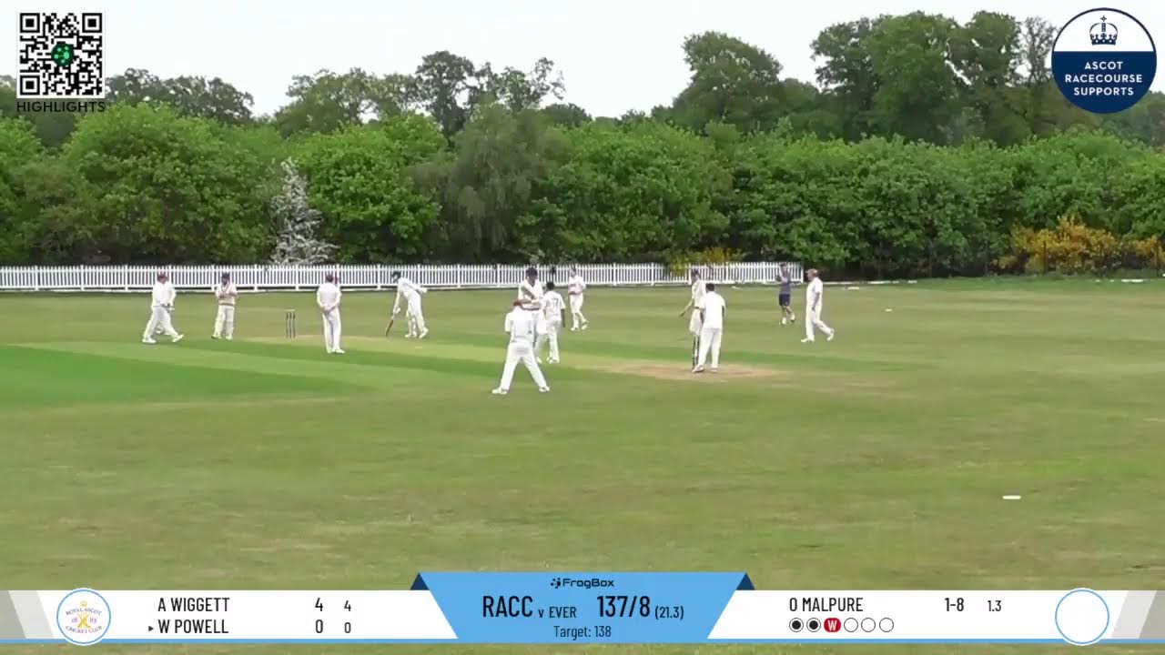 Royal Ascot CC Saturday 1st XI v Eversley CC 2nd XI (Saturday) - YouTube