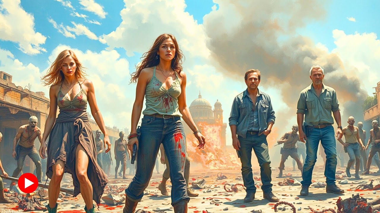 After Zombies Apocalypse hits Earth, Survivors Battle Undead in Mall ...