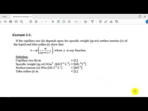 Dimensional Analysis Rayleigh's Method - YouTube