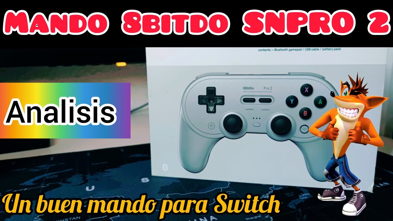Mando 8bitdo SN PRO 2 para Nintendo Switch #switch #8bitdo #gaming ...