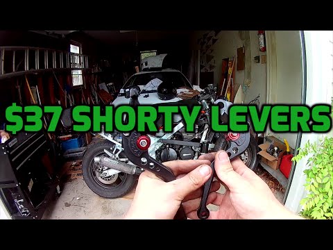 1986 Ninja 600 Streetfighter - Shorty Levers - Part 10 - YouTube