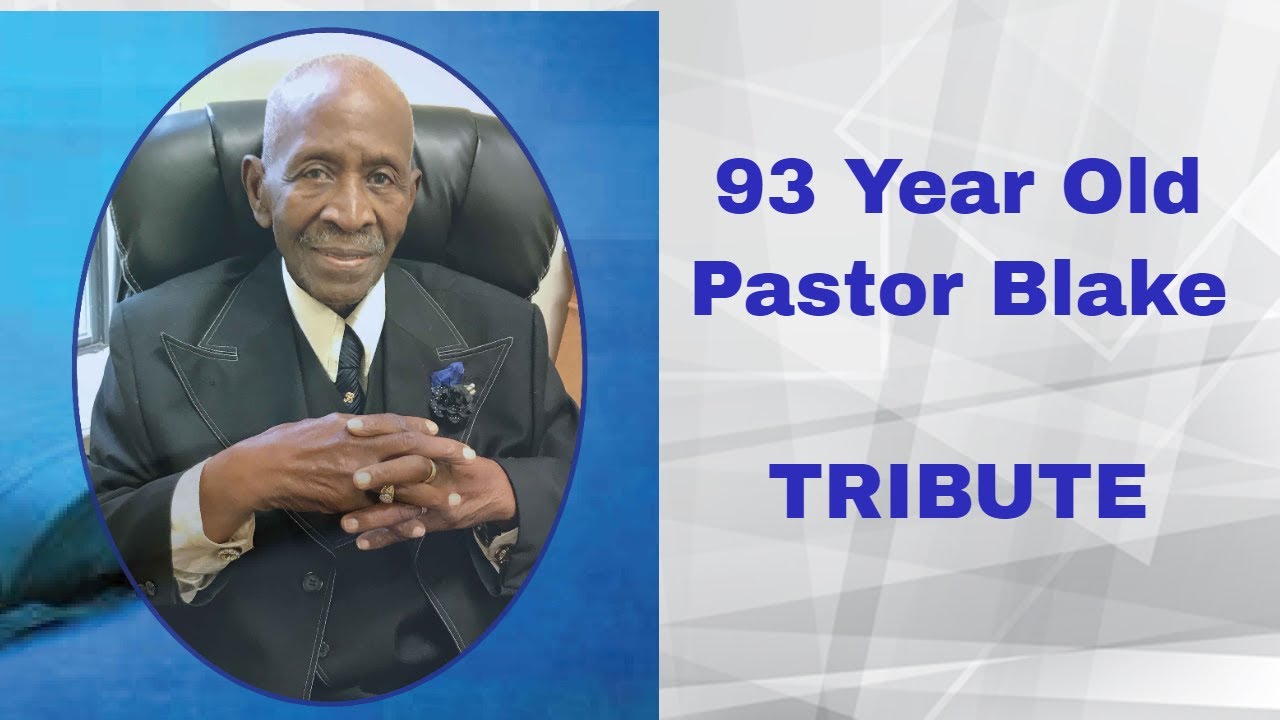 Tribute Video for Pastor Benjamin Blake - YouTube