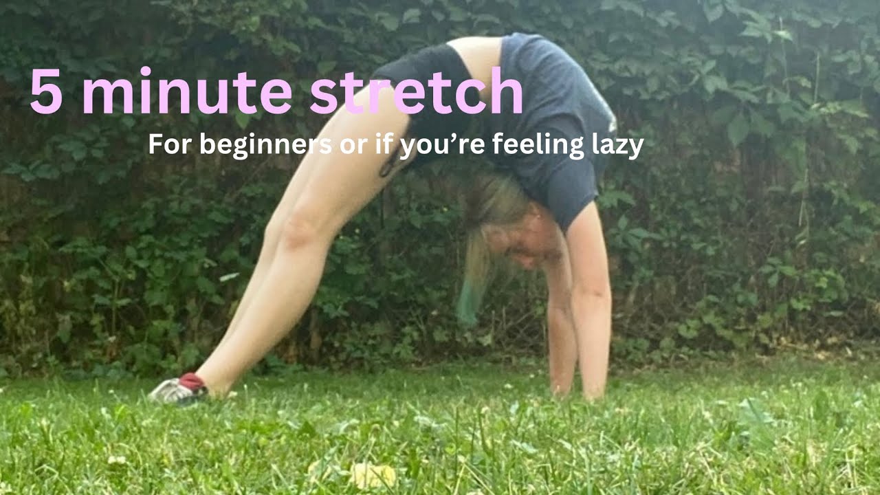 5 minutes stretch to do everyday for BEGINNERS - YouTube