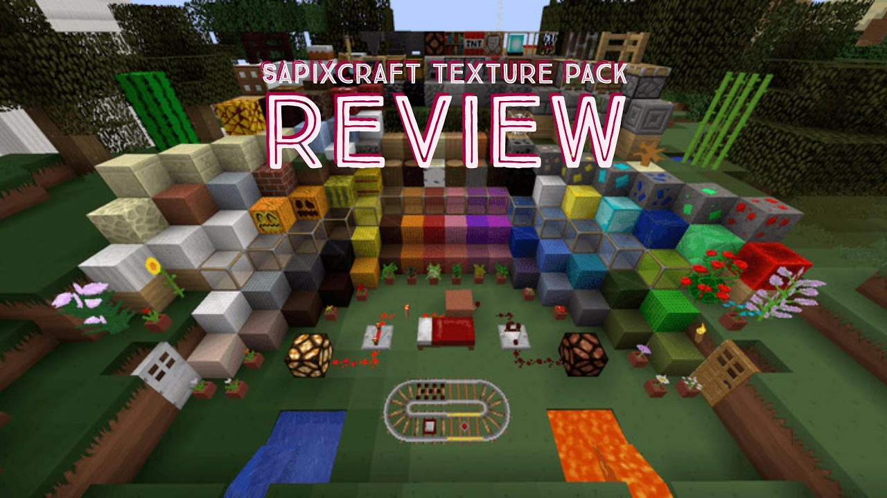 SapixCraft Texture Pack review ( Plus Download ) - YouTube