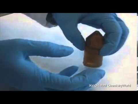 The Real life Terminator self fixing plastic in action - YouTube