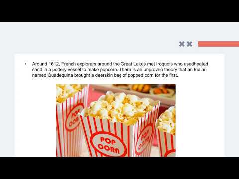 Popcorn Was Invented By The Aztec Indians. - YouTube