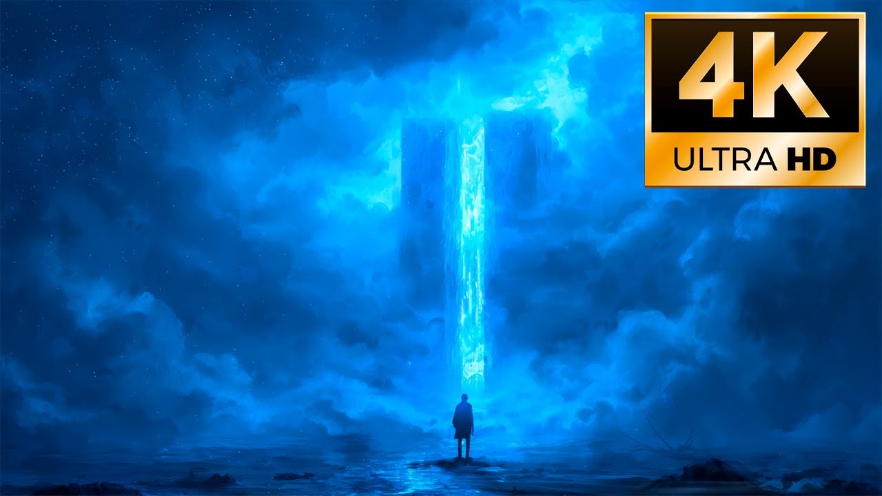 4K Live Wallpaper Blue Gate Background - YouTube