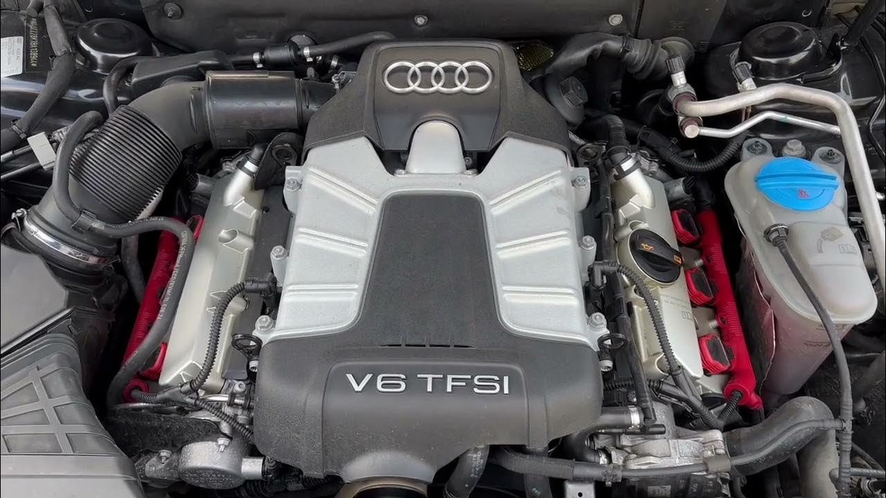 Audi V6 TFSI Engine 😱 let's hear the sound - YouTube