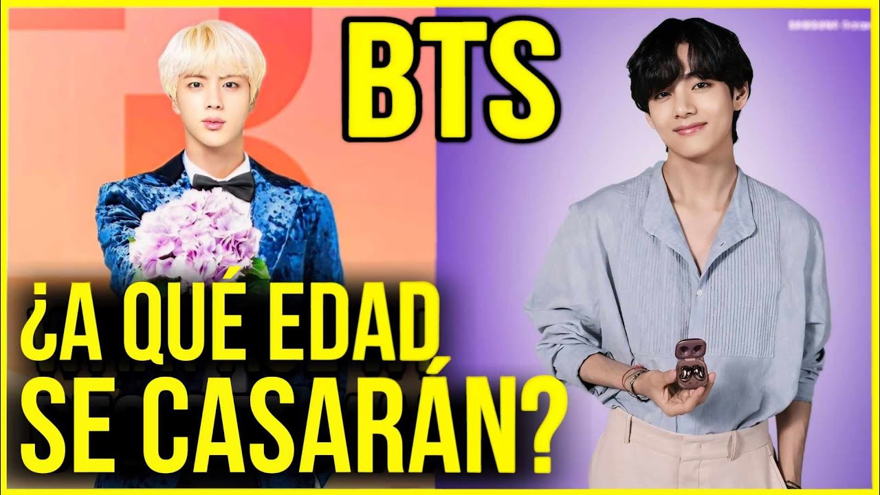 BTS REVELARON SU PLAN DE MATRIMONIO💜 ESTO FUE LO QUE DIJERON SOBRE SU ...