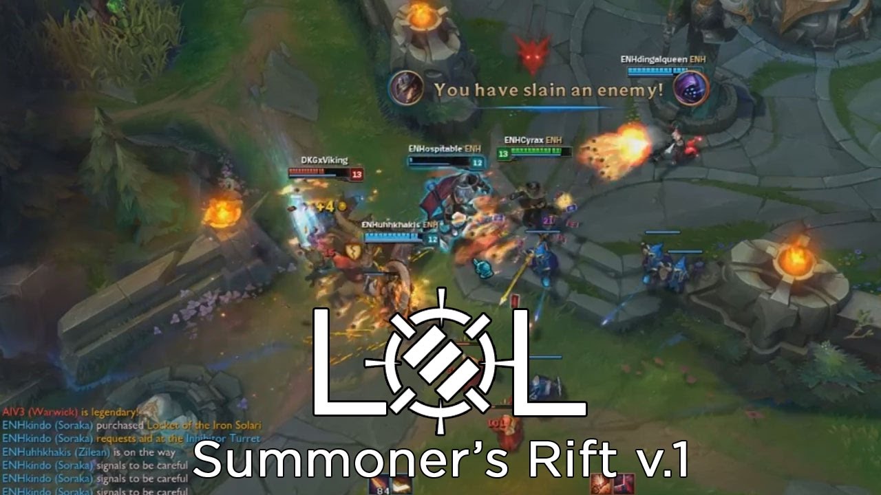 ENHANCE LOL Team - Summoner's Rift vol. 1 - YouTube
