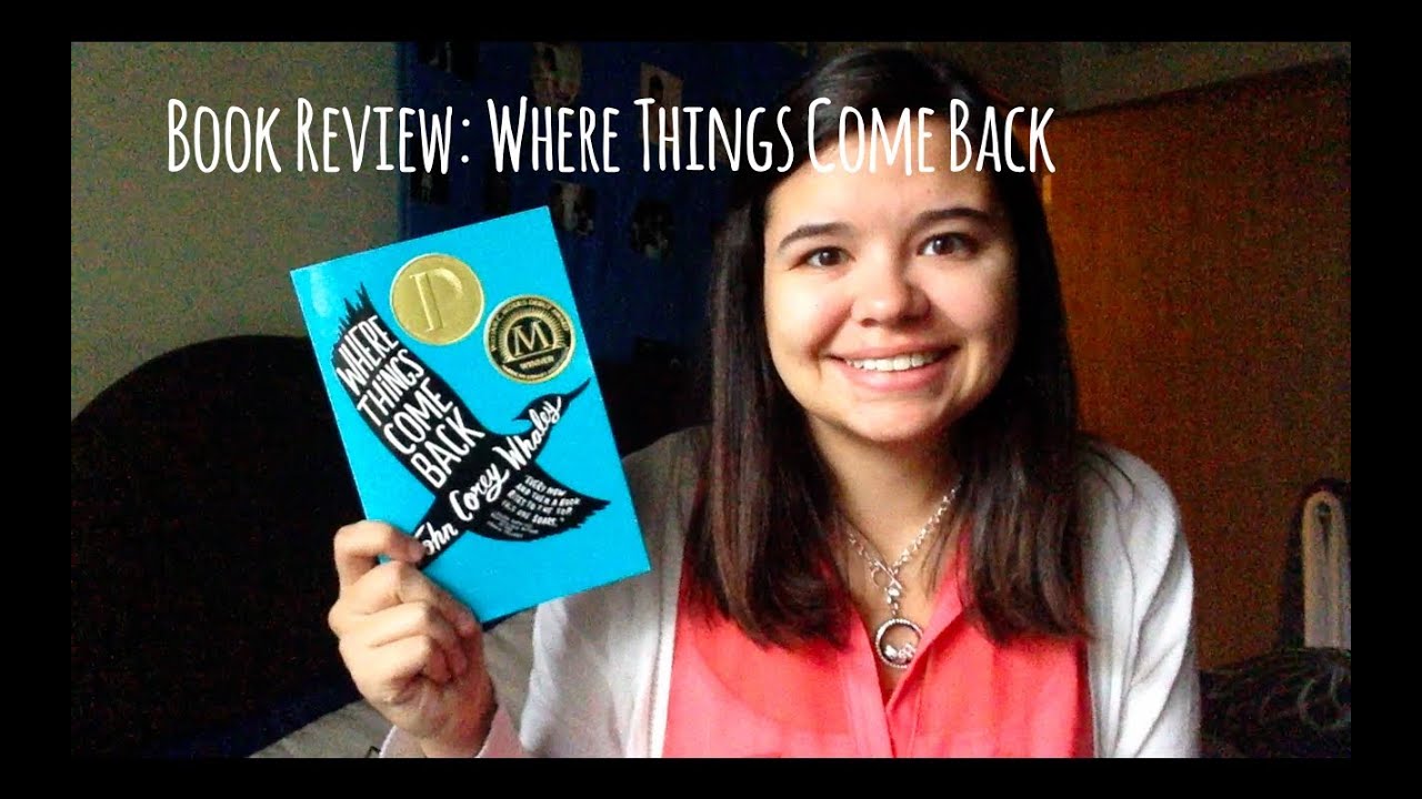 Book Review | Where Things Come Back - YouTube