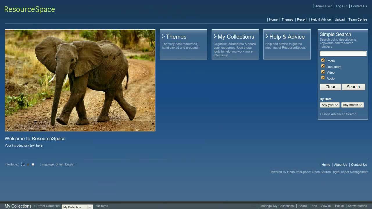 ResourceSpace - Episode 2 - Basic Configurations - YouTube