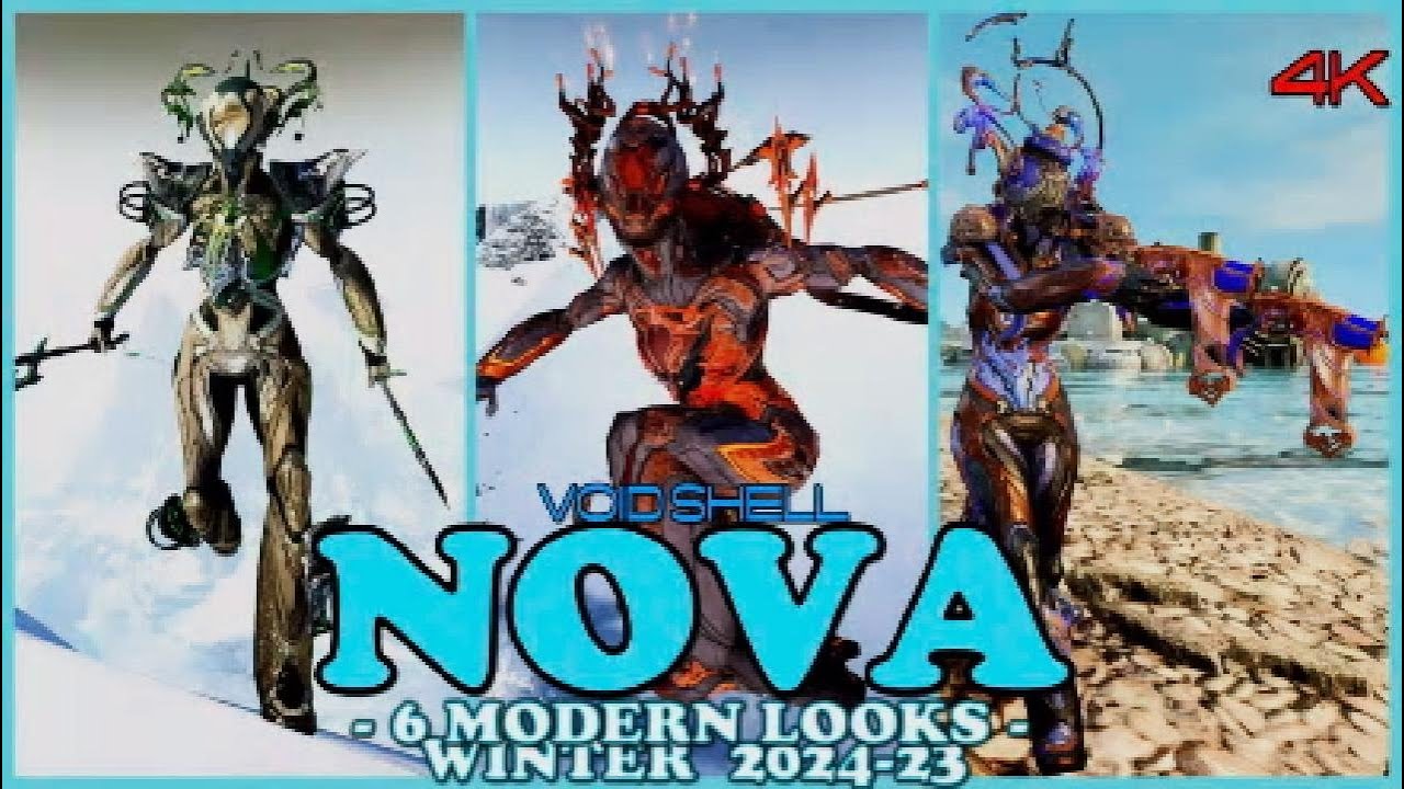 Nova Fashion frame Winter 2024-23 Warframe Art-Fashion - YouTube