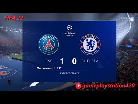 FIFA 22 | PSG ⚽ VS CHELSEA | PARTIDO IDA CUARTOS DE FINAL DE LA CHAMPIONS LEAGUE - YouTube