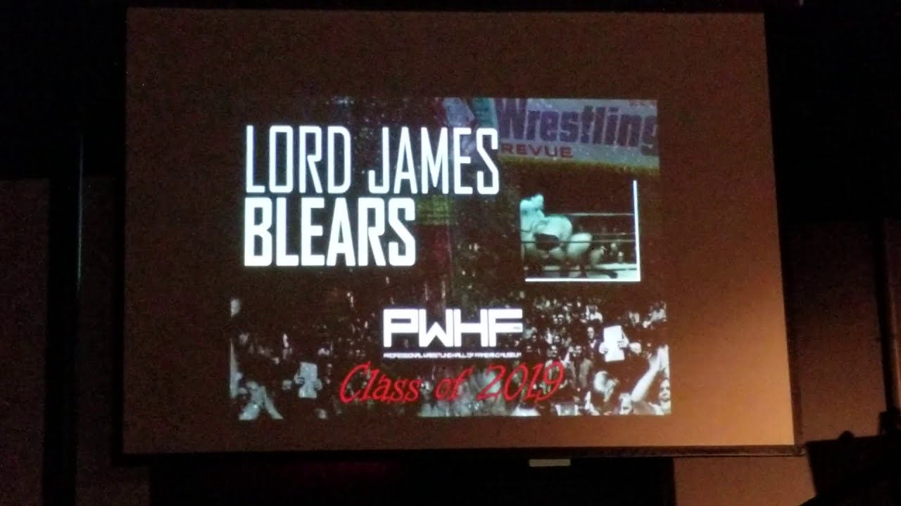 PWHF 2019 Induction: Lord Jame Blears & Charley Fox Professional ...