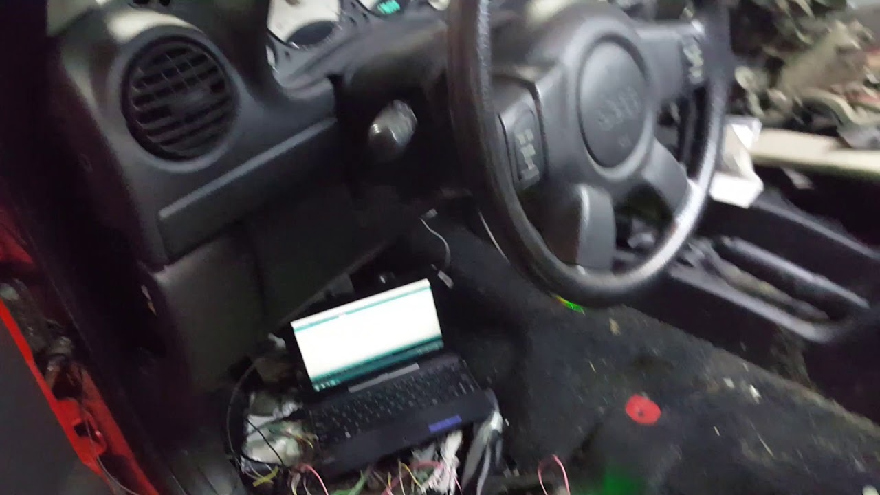 LS Swapped Jeep Liberty W/Working Jeep dash - YouTube