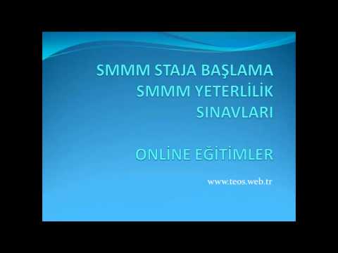 Tesmer Smmm Kursu
