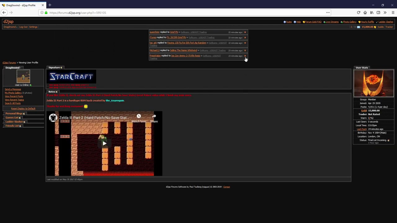 Diablo II: USEast Gear - 08 - Final D2jsp Profile - YouTube