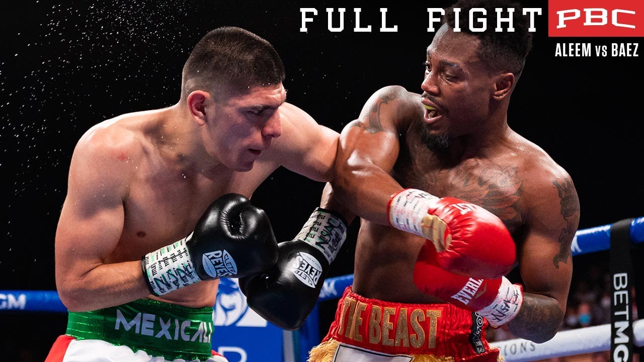 Aleem vs Baez FULL FIGHT: November 27, 2021 | PBC on Showtime - YouTube