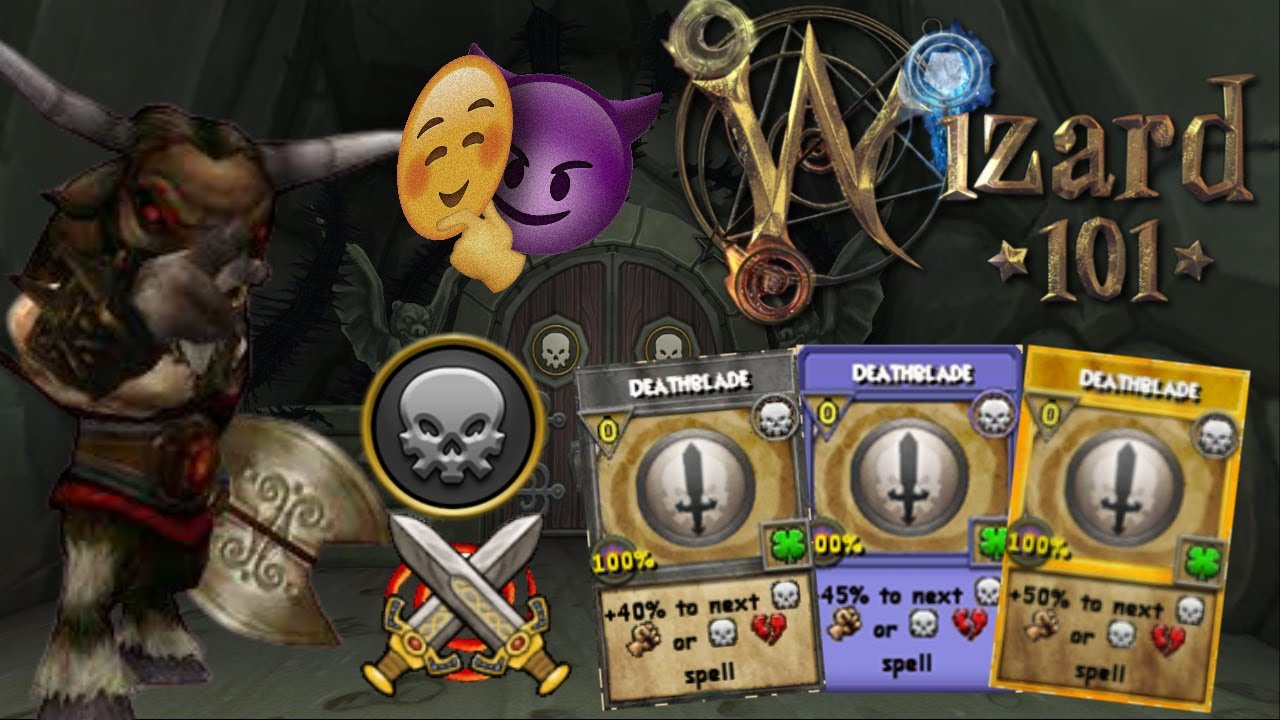 Wizard101: BLADE EVERY. SINGLE. ROUND. (Max Death PvP) - YouTube