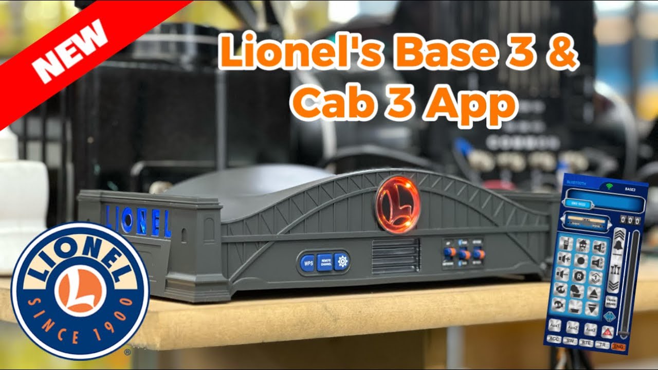 Overview and Unboxing on Lionel's New Base 3 and Cab 3 System - YouTube