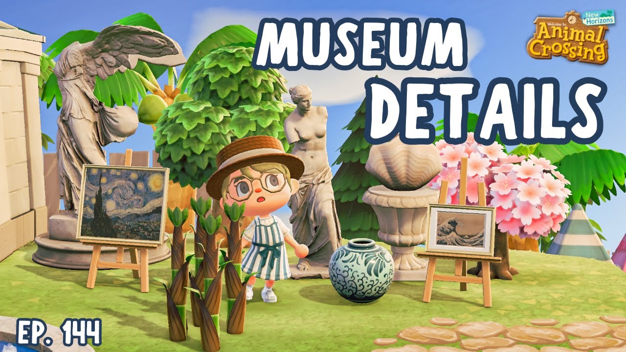 The MUSEUM is OPEN for business! 🌴 Let's Play ACNH #144 - YouTube