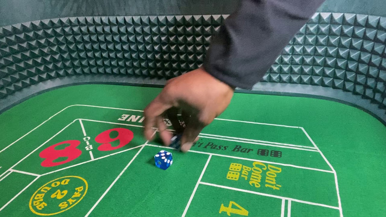 Dice control is about when your thumb comes off the dice and hand eye ...