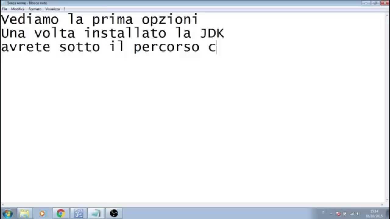 IMPARARE A PROGRAMMARE IN JAVA - EPISODIO 1 - YouTube