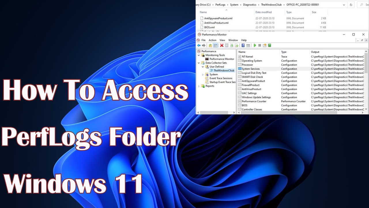 How To Access PerfLogs Folder in Windows 11 - YouTube