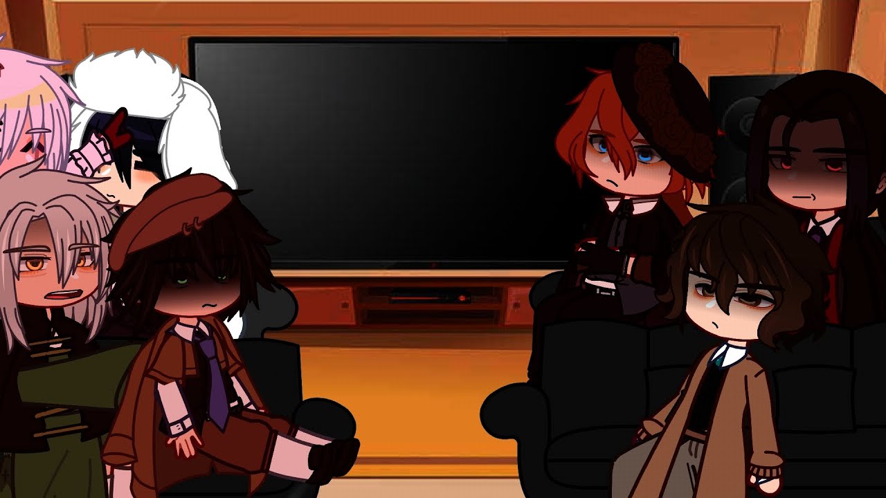 BSD's reaction to y/n as Eri and Mori as Chisaki - YouTube
