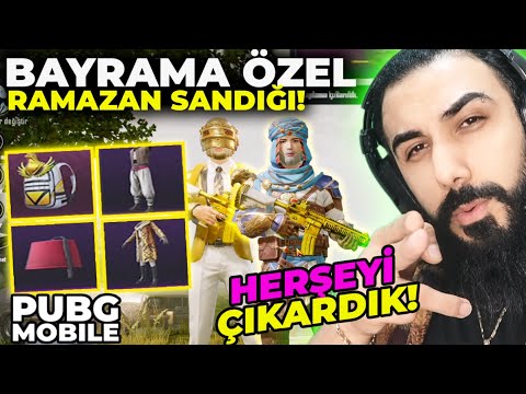 ÖZEL RAMAZAN SANDIĞI AÇTIK!! 😮 OHAA BUNLAR NEE?? | PUBG Mobile