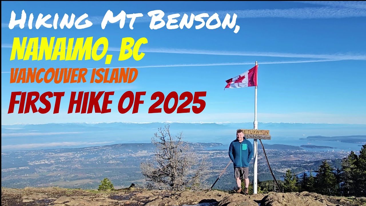 Hiking Mt Benson, Nanaimo, BC! Nanaimo's Best Hike? A Local Favorite ...