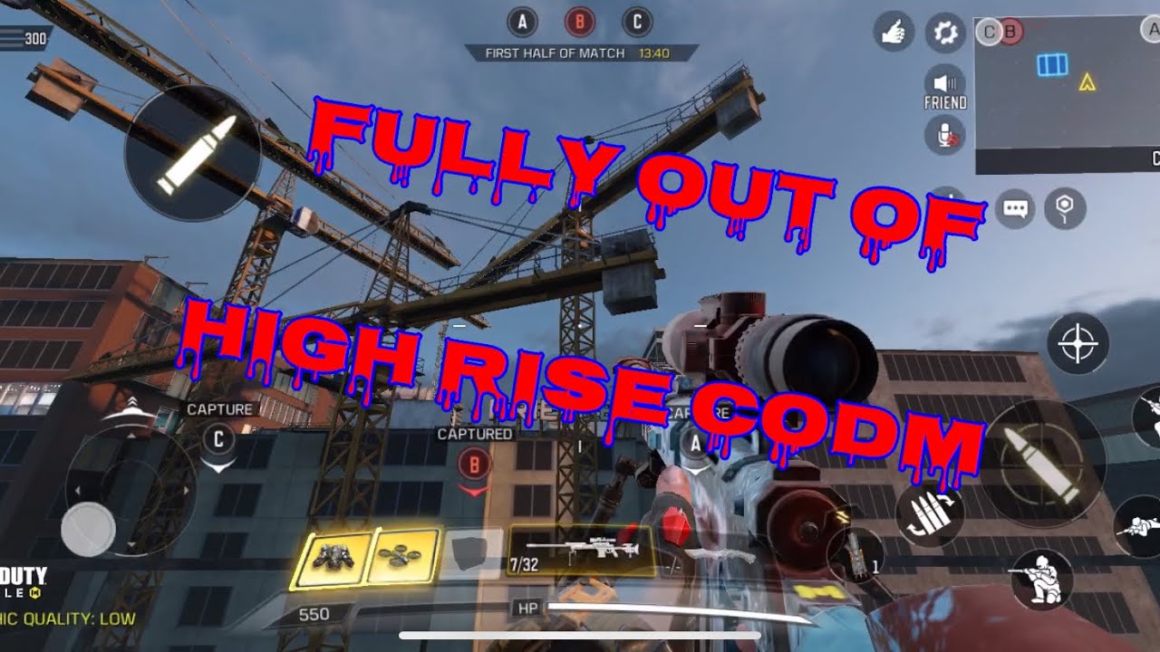 Fully out of high rise and how to get on the map high rise cod mobile ...