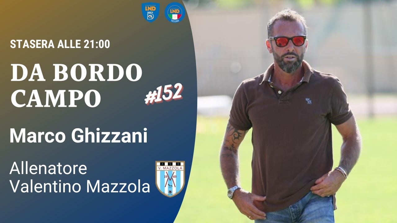 Da Bordo Campo - Ep 152 a TUxTU con Marco Ghizzani, allenatore dell ...