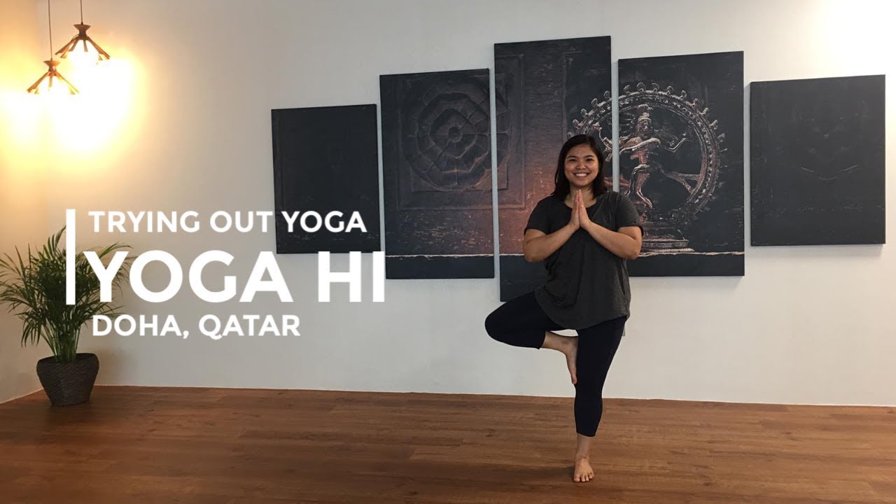 TRYING OUT YOGA| YOGA HI - YouTube