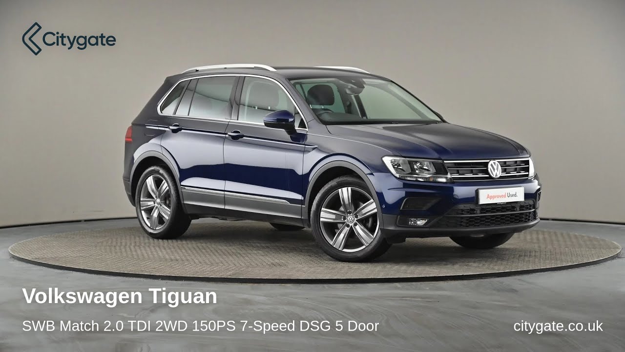 Volkswagen Tiguan - SWB Match 2.0 TDI 2WD 150PS 7-Speed DSG 5 Door ...