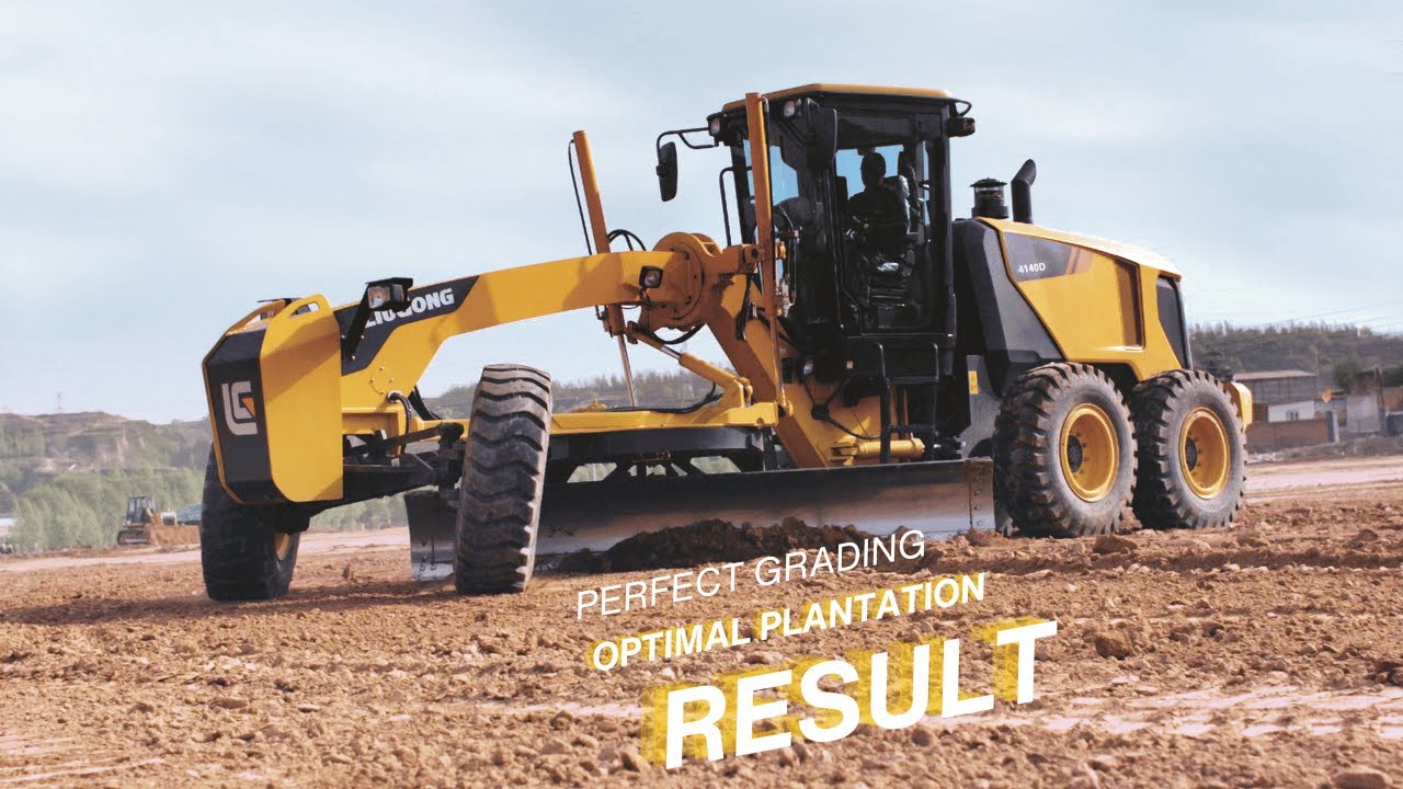 Menjamin Kualitas Jalan di Perkebunan! Dengan motor Grader 4140D ...