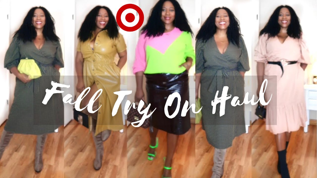 TARGET CLOTHING TRY ON HAUL| FALL 2021 - YouTube
