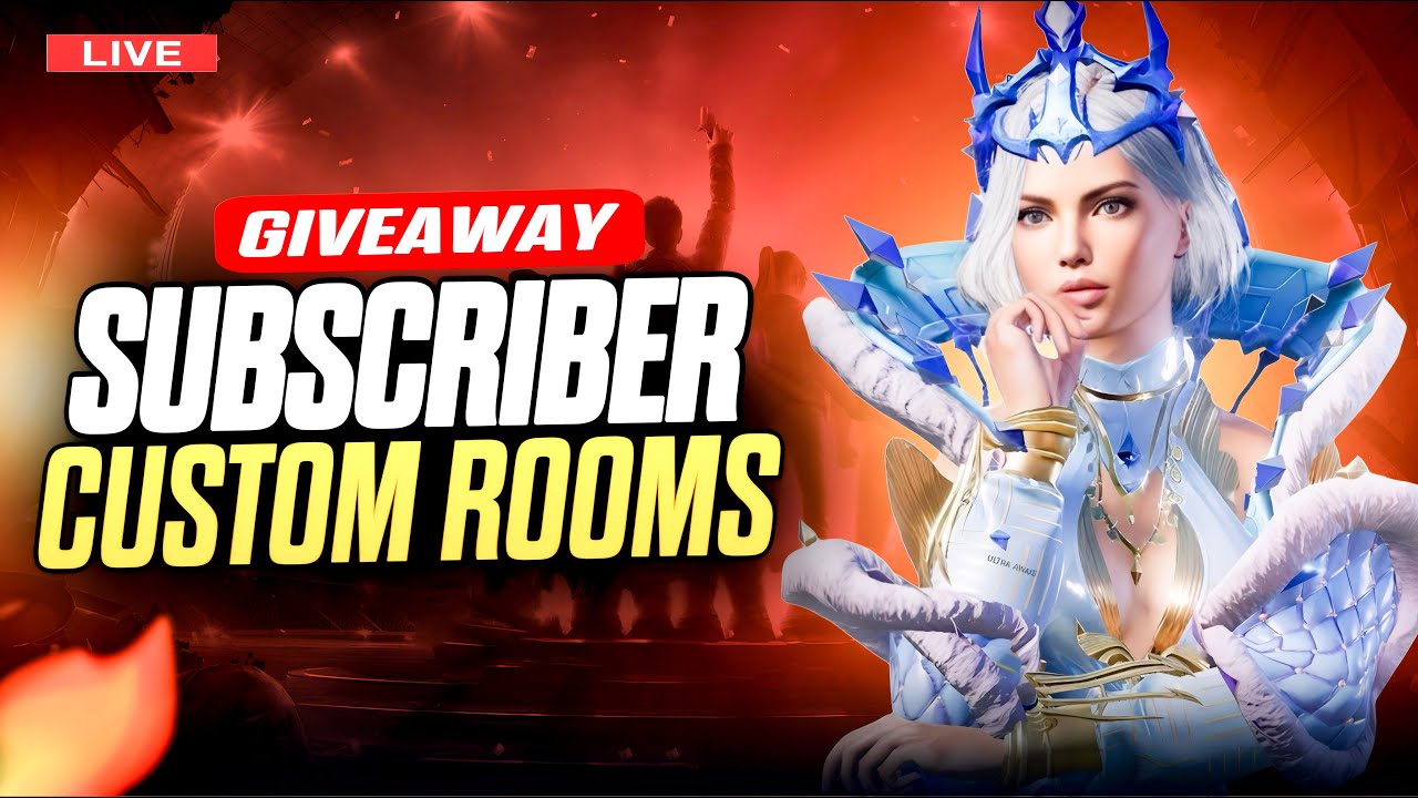 SUBSCRIBER CUSTOM ROOMS| CLOSE TO 5K SUBSI BGMI LIVE #bgmi #pubgmobile ...