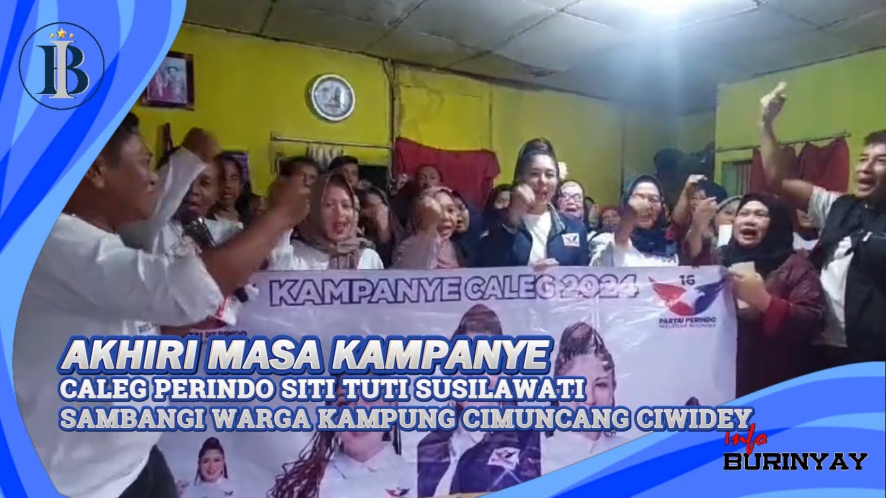 Akhiri Masa Kampanye, Caleg Perindo "Siti Tuti Susilawati" Sambangi ...