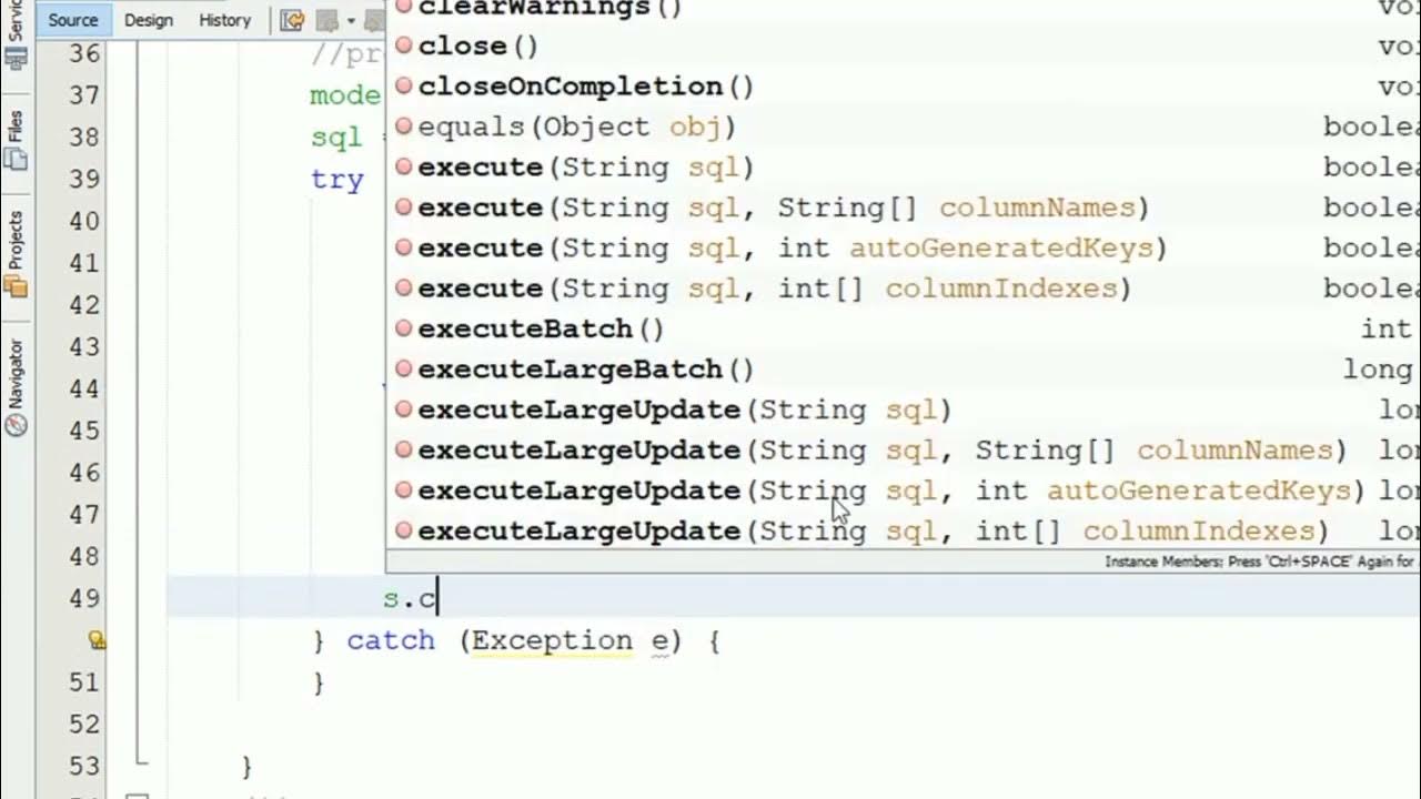 UAS JAVA & MYSQL DATABASE - YouTube