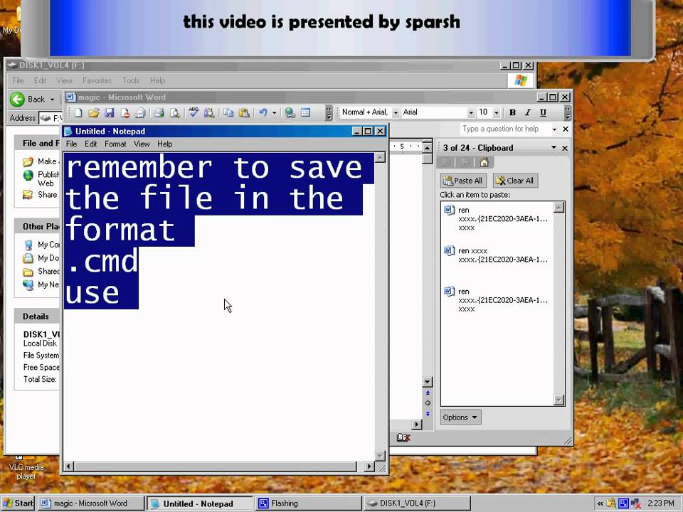 Lock A Folder Using Notepad YouTube Lock A Folder Using Notepad YouTube