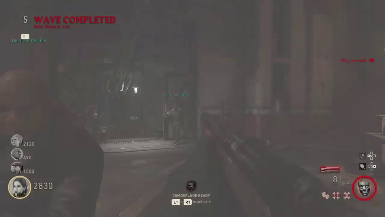 Call OF Duty Wll-Gameplay Zombies - YouTube