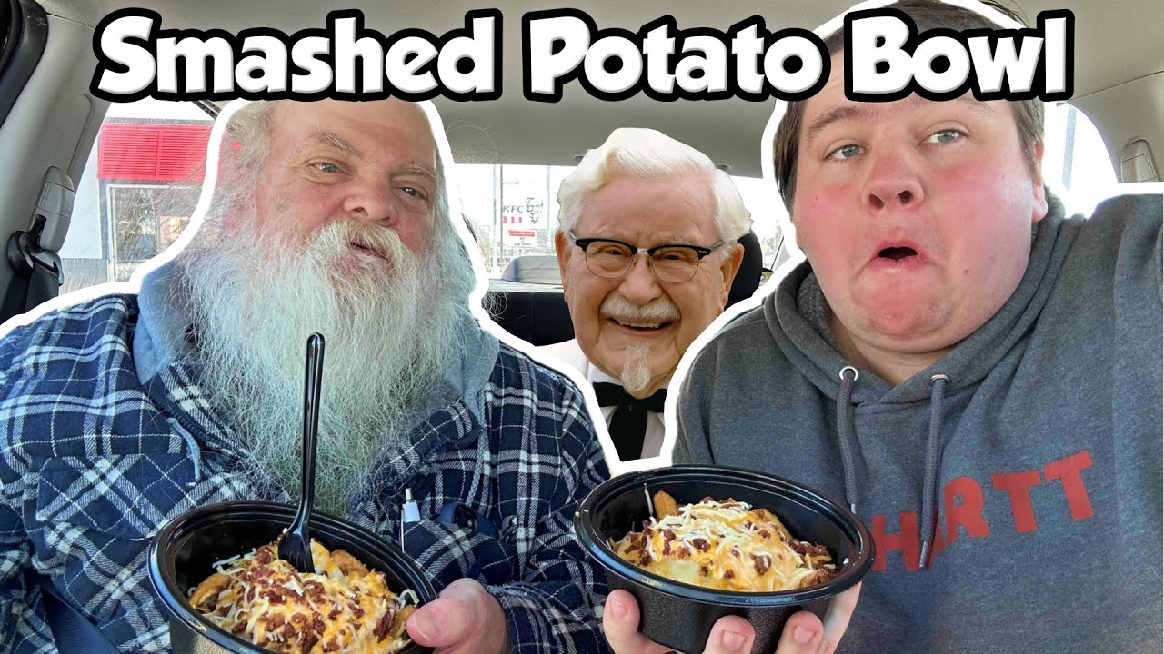 New Smashed Potato bowls at KFC - Restaurant Junkies - YouTube
