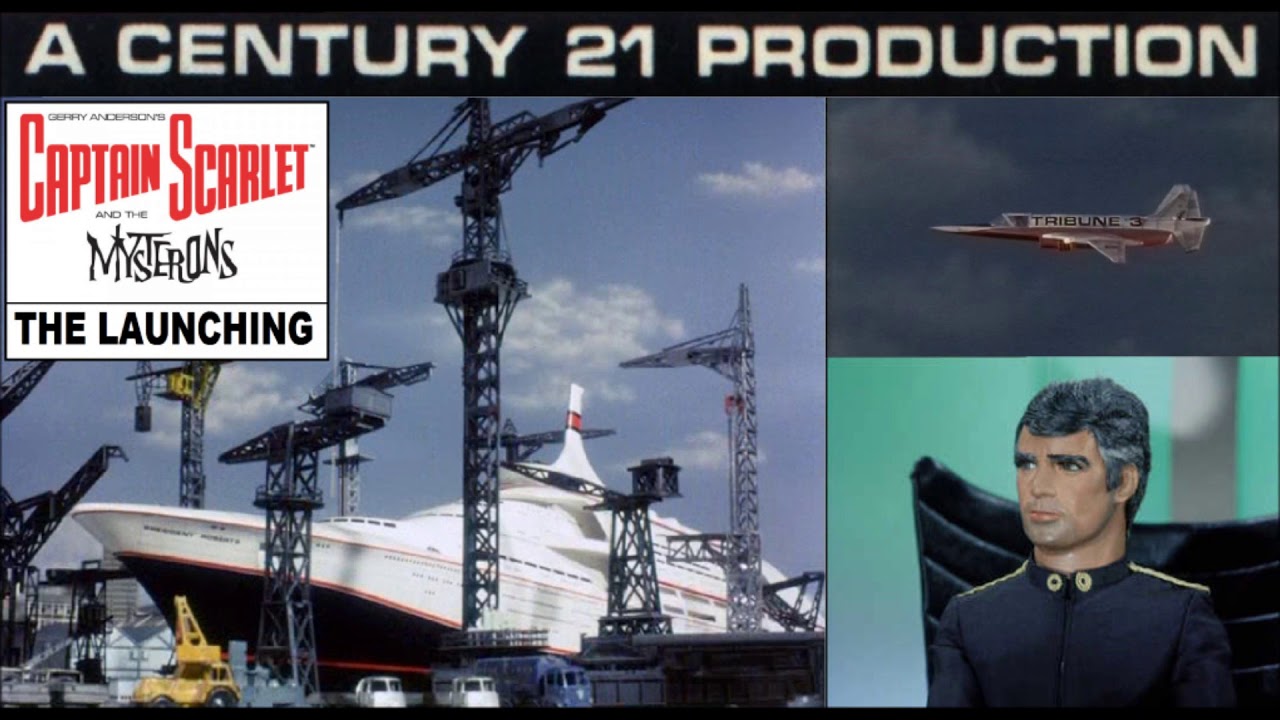 Captain Scarlet Adapted TV Stories ~ "The Launching" ~ Part 3 - YouTube