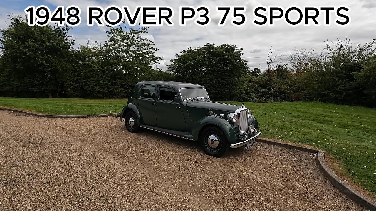 1948 ROVER P3 75 SPORTS - YouTube